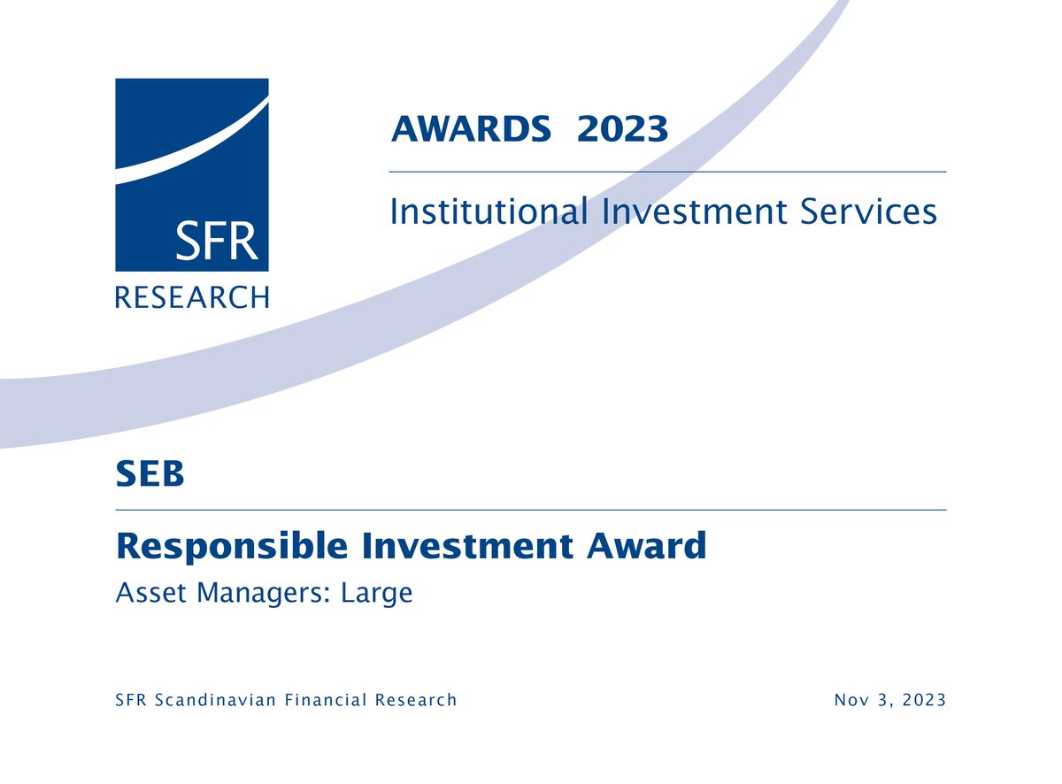 SFR Research - Awards